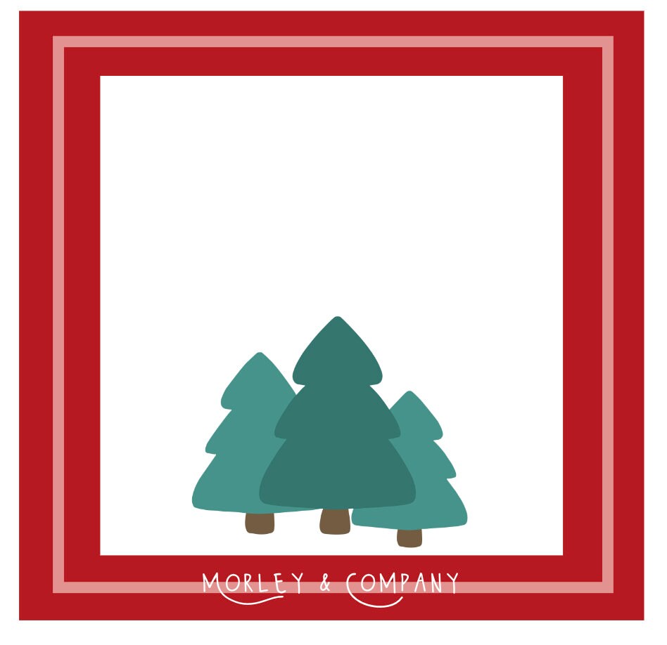 Red Christmas Gift Tags: Instant Download - Etsy