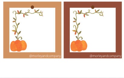 Fall Variety Pack 2 Gift Tags: Instant Download - Etsy