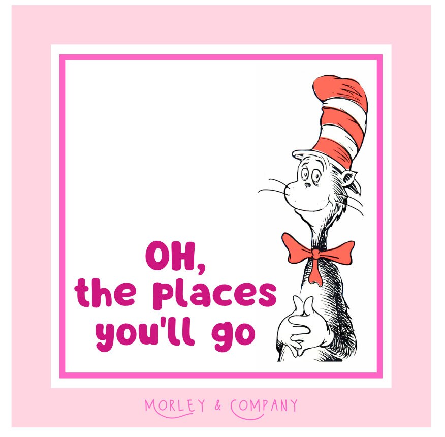 Oh the Places You'll Go Gift Tags: Instant Download - Etsy