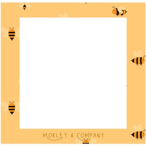 Bumble Bee Border Gift Tags: Instant Download - Etsy