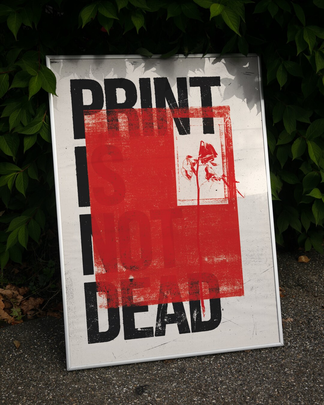 Graphic Design Poster Print, 90s Design Wall Art, Punk Design Grunge ...