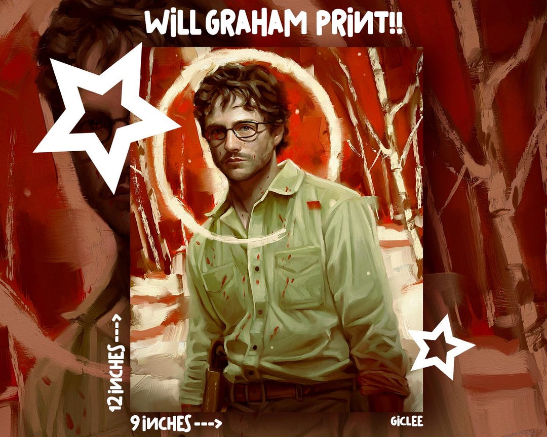Will Graham Snow Print - Etsy