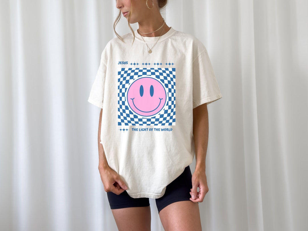 Smiley Christian Faith Trendy Aesthetics Boho Unisex Classic Tee - Etsy
