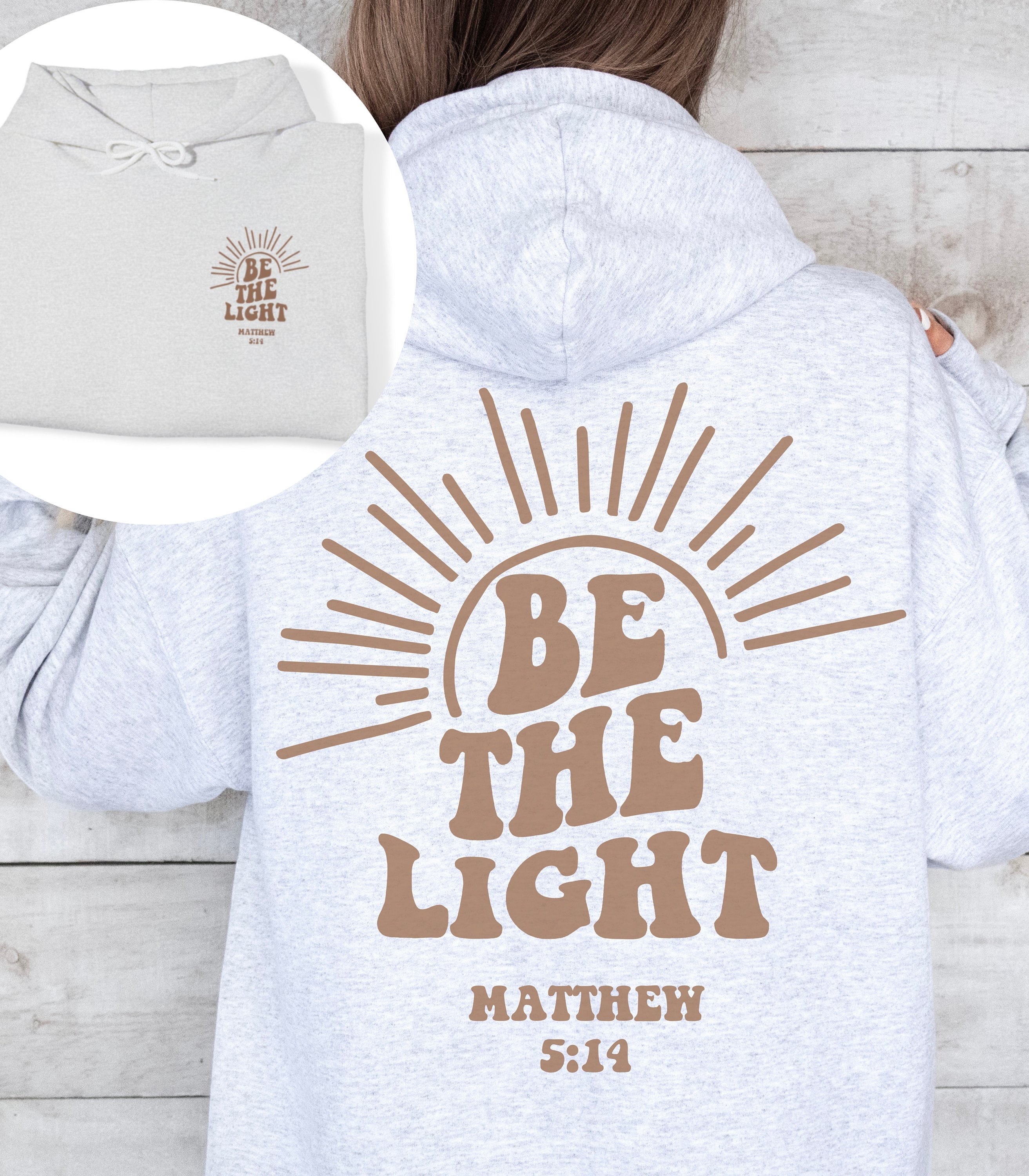 Inspirational Jesus Oversized Hoodie | Cozy Scripture Sweatshirt ...