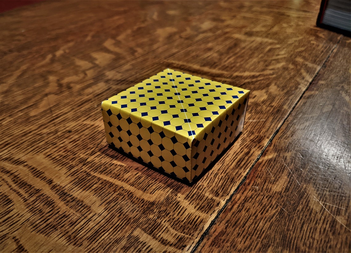 Small Origami Box, With Lid - Etsy
