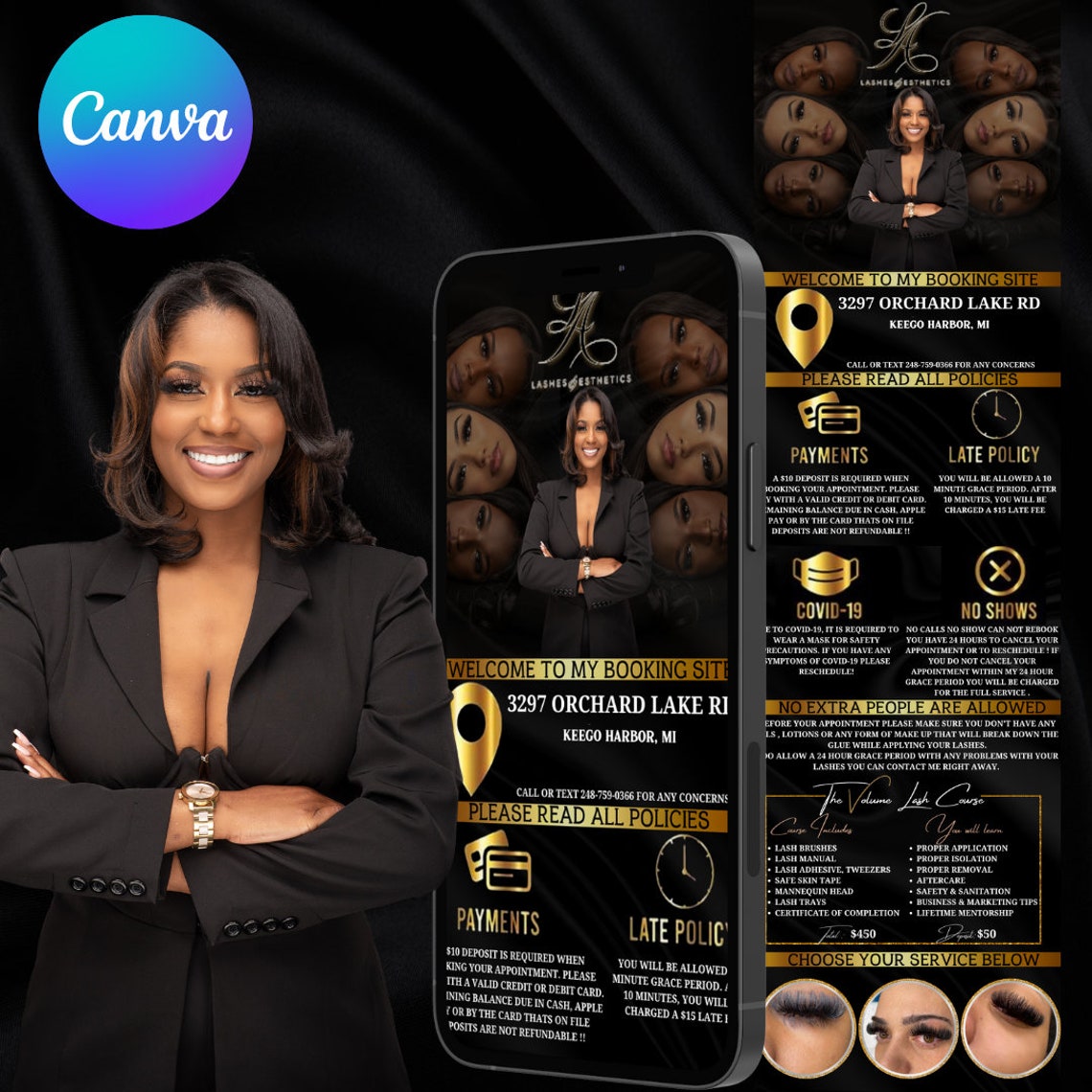 DIY Acuity Site, Acuity Scheduling Template, Acuity Template, Acuity ...