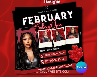 Editable Client Cam Flyer | DIY Instagram Flyer - Canva Editable ...