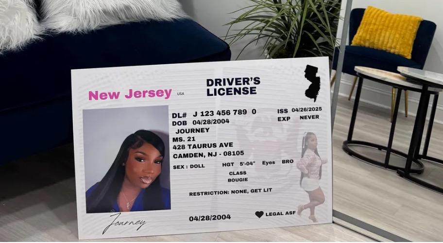 Drivers License Edible Cake Topper Image, Club Poster, Any State ...