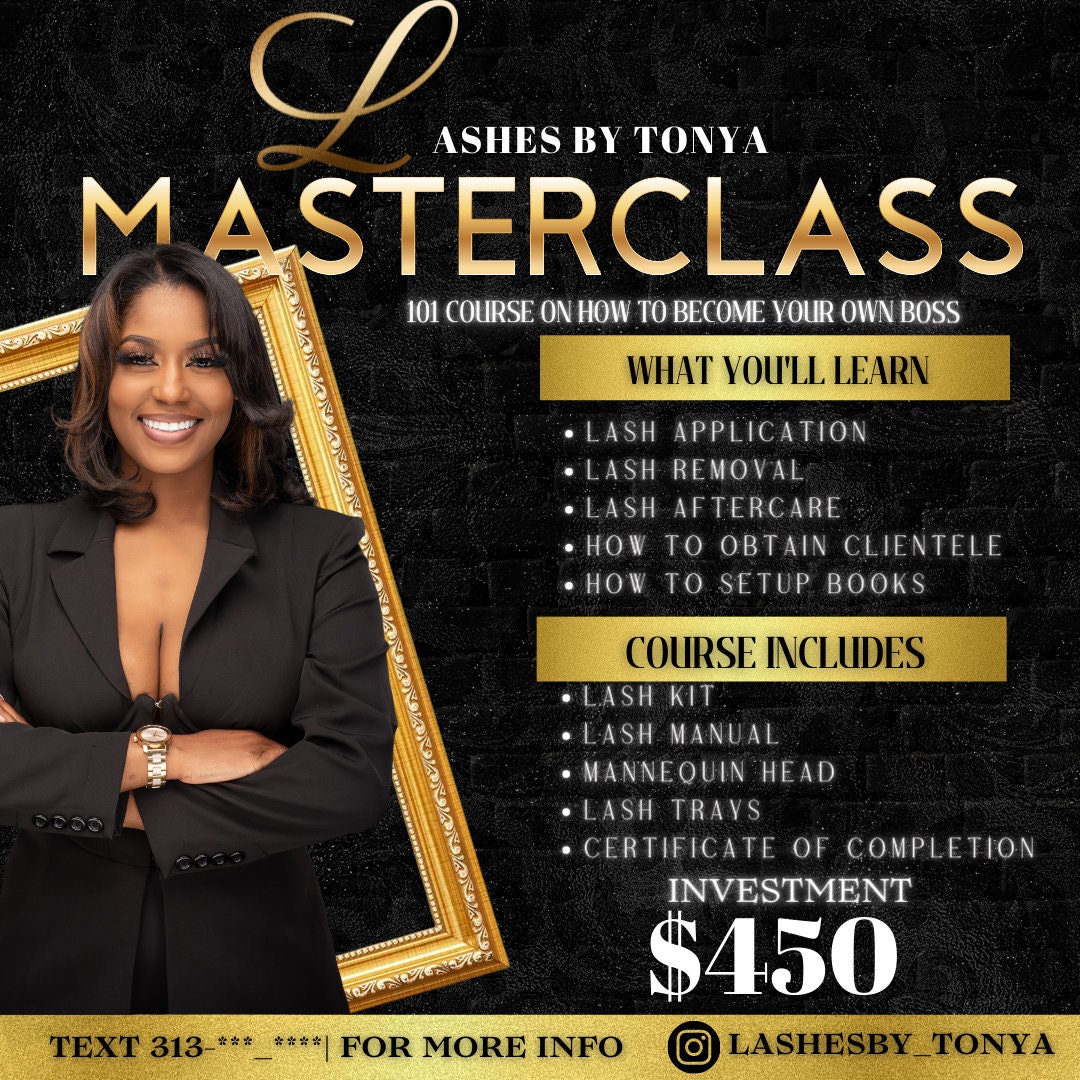 Canva Masterclass Flyer DIY - Etsy