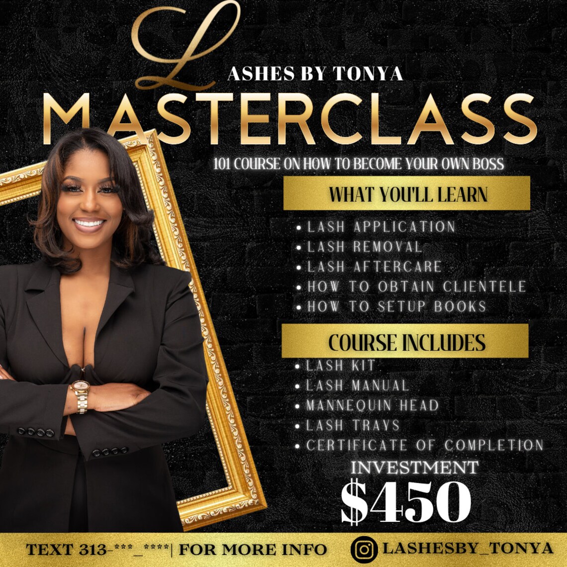 Canva Masterclass Flyer DIY - Etsy