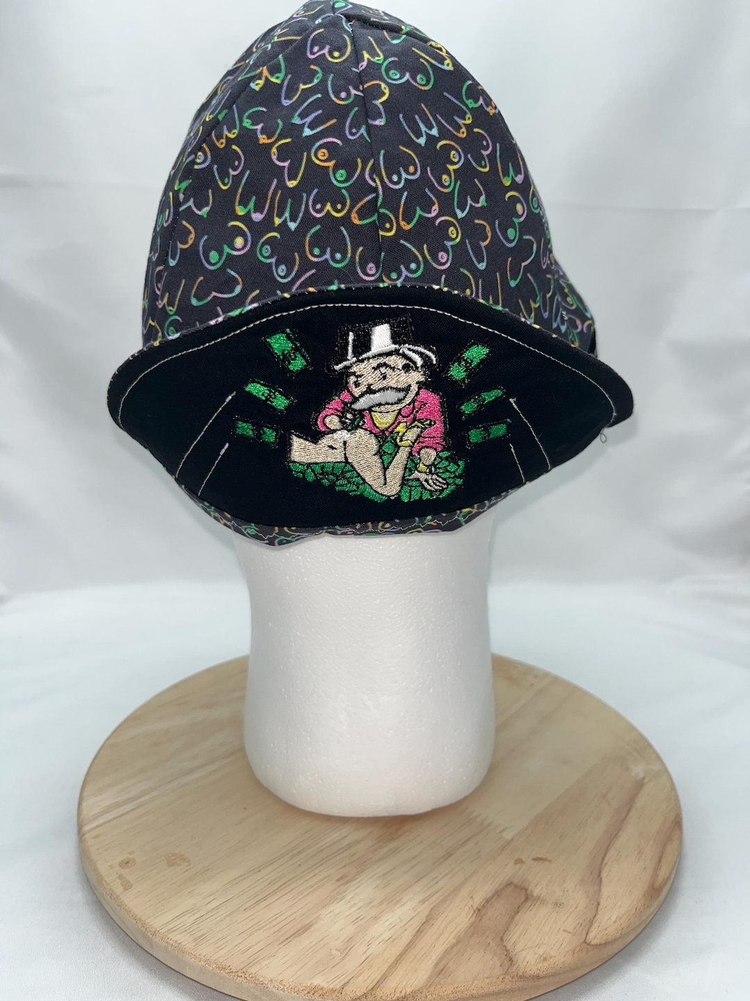 Rainbow Titties Mr. Monopoly Welding Cap | Welding Hat | Kromer | Money ...