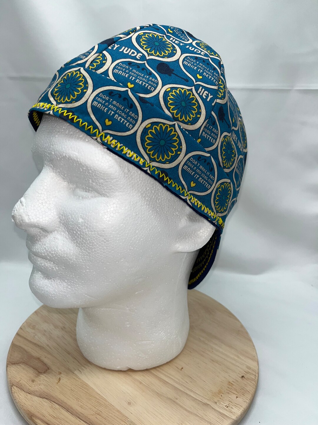 Hey Jude Blue Welding Cap | Welding Hat | Welding Gear | Beetles Band ...