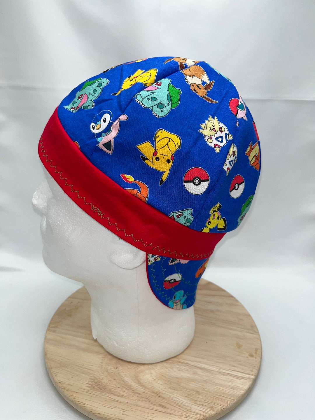 Pokémon Characters Welding Cap Pikachu Welding Hat - Etsy
