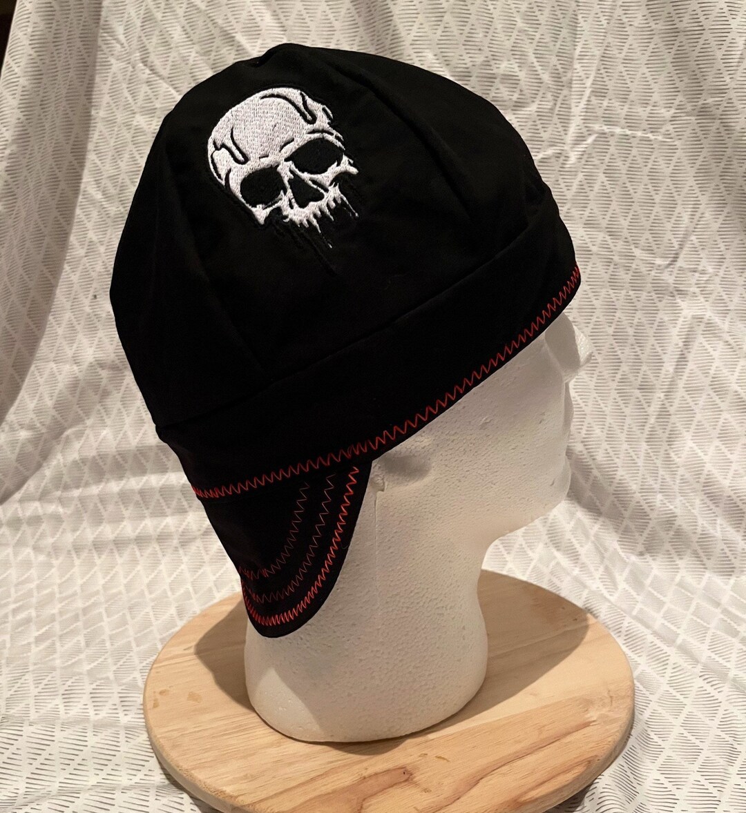 Embroidered Drip Skull Welding Cap | Welding Hat | Kromer | Skull ...