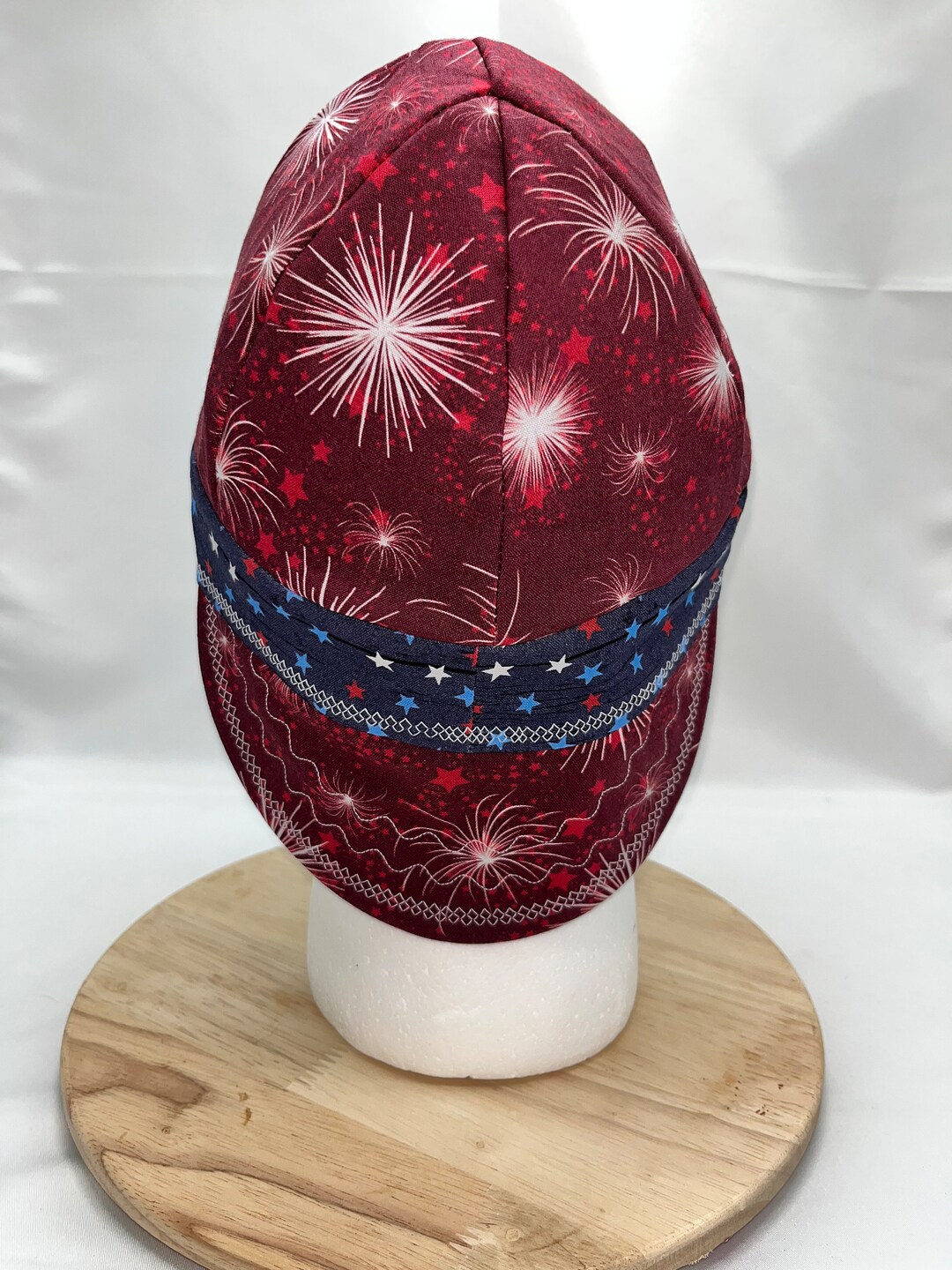 Firework Welding Cap | Patriotic Welding Hat | USA Welding Cap - Etsy