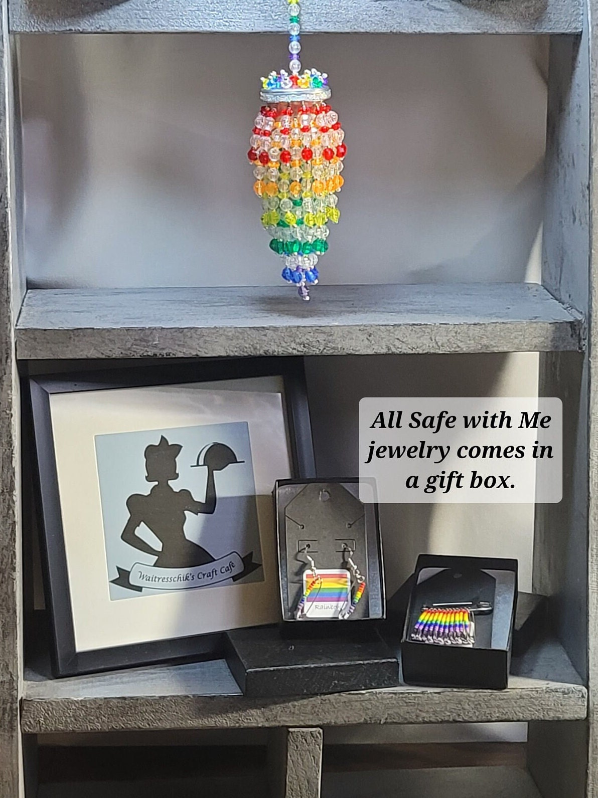 Transgender Trans Pride Flag Pin Opaque Beaded Safety Pin Jewelry Gay ...