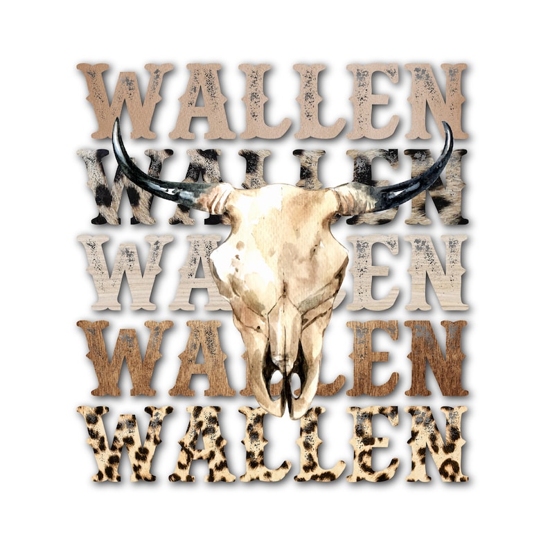 Wallen Png, Wallen Digital File, Png File, Pngs, Graphic Tees, Western ...