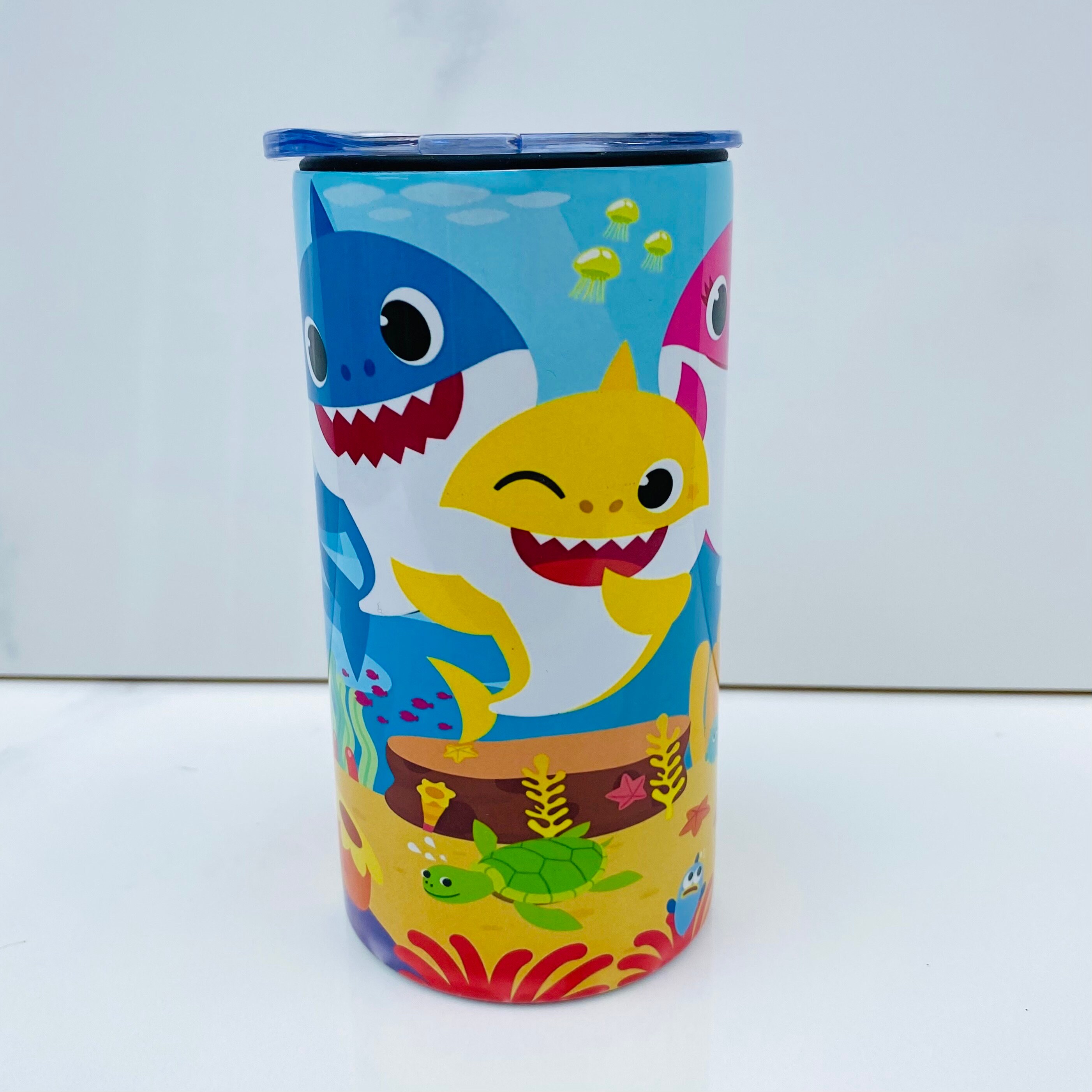 Baby Shark Sippy Cup, Baby Shark Cup, Kids Sippy Cup, Shark Tumbler ...