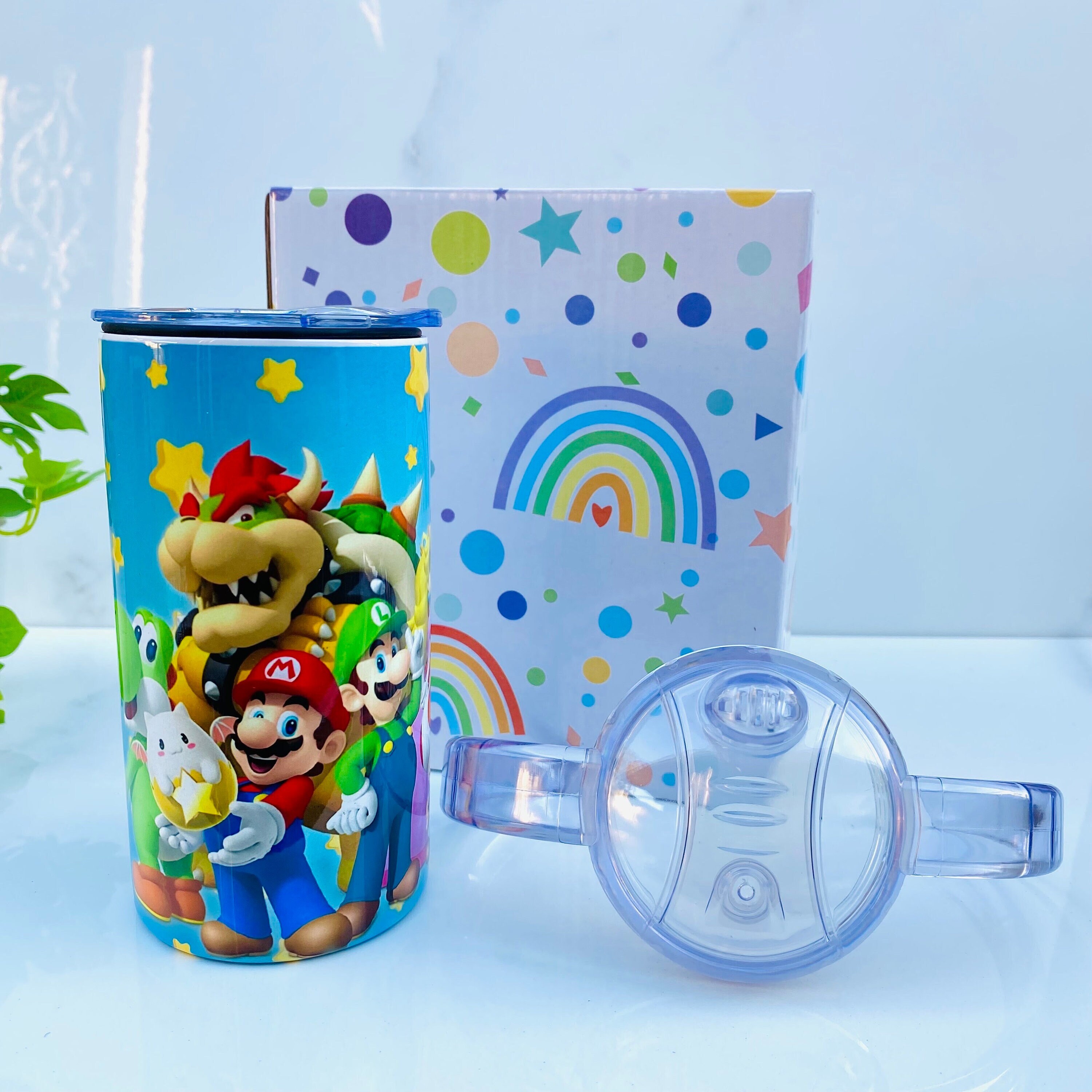 Super Mario Tumbler, Mario and Luigi, Sippy Cup, Super Mario Bros ...