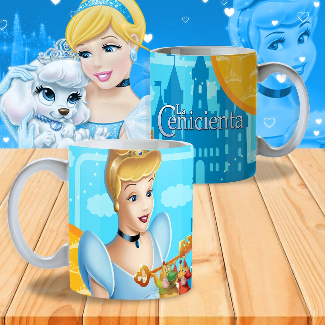 Cinderella Mug, Disney Mug, Photo Mug, Princess Mug, Custom Gift ...