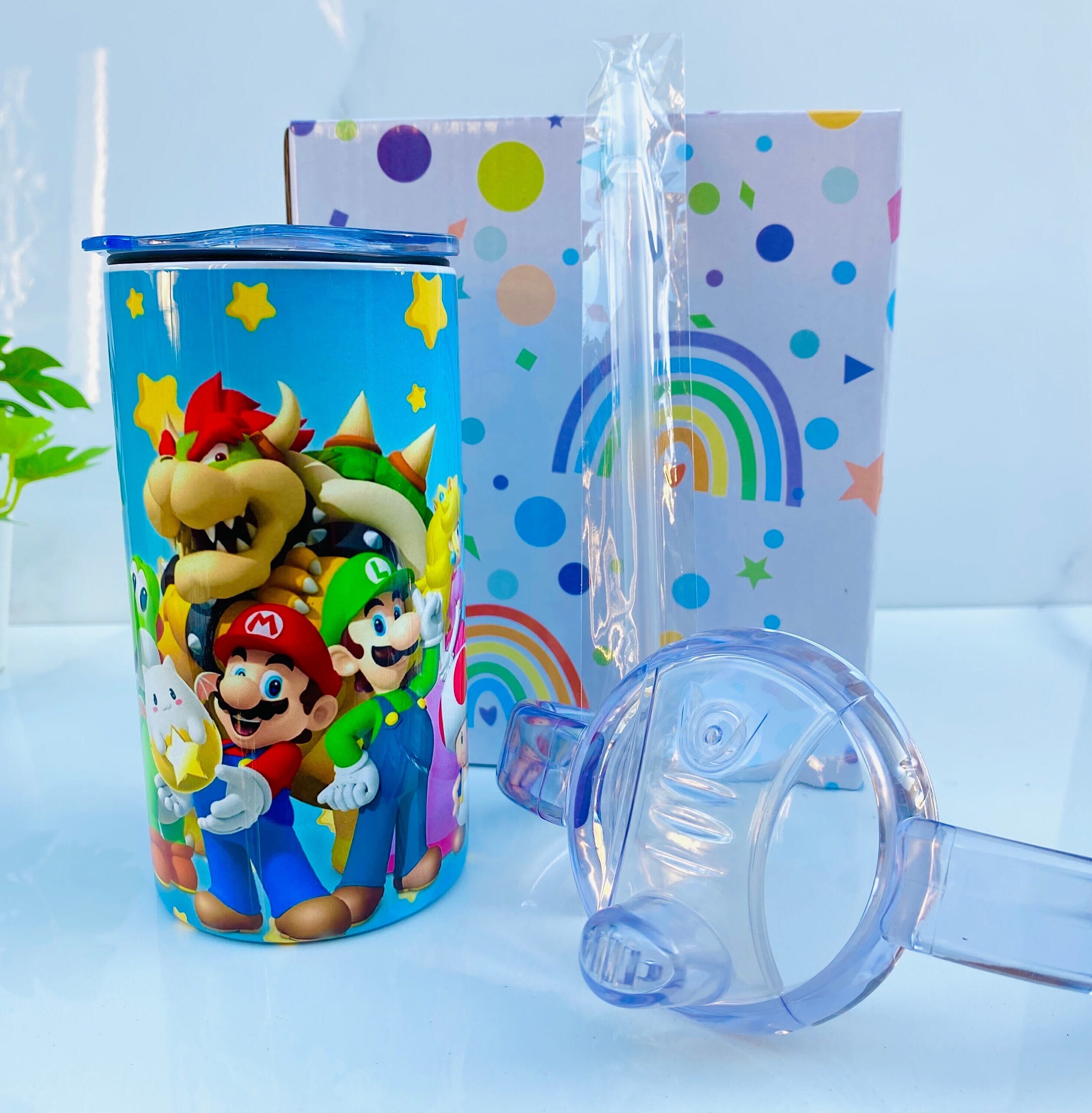 Super Mario Sippy Cup, Mario and Luigi Tumbler, Super Mario Bros, Sippy ...