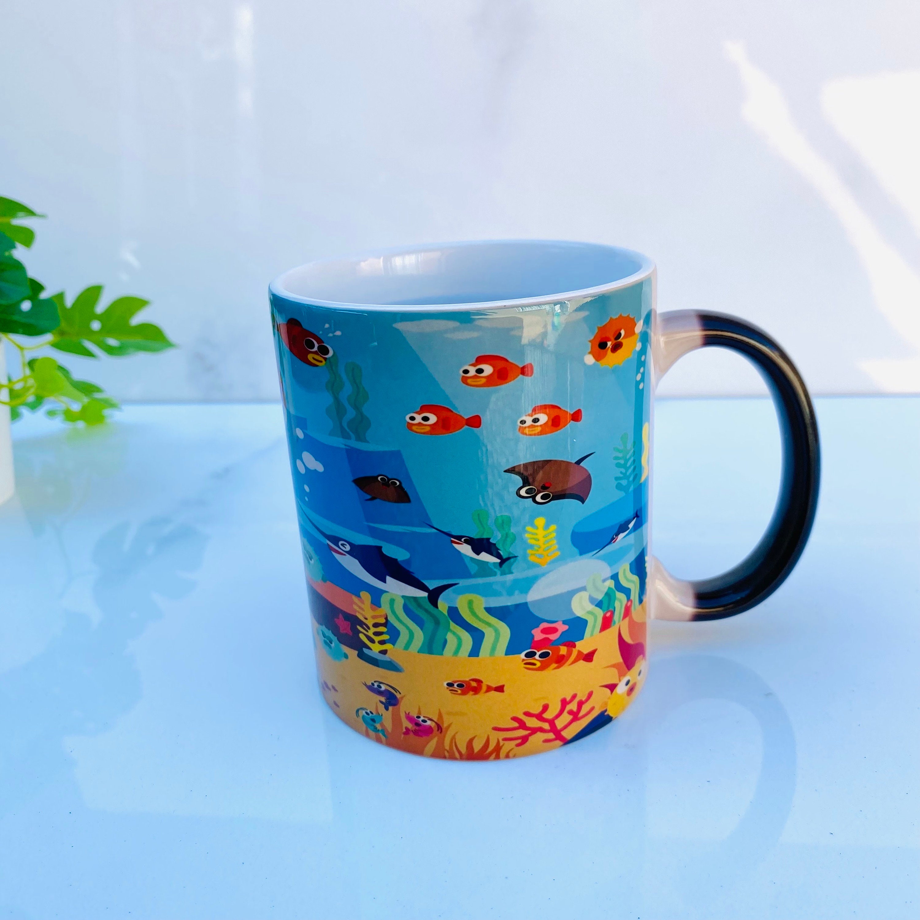 Baby Shark Mug, Baby Shark Cup, Kids Mug Gift, Baby Shark Birthday Gift ...