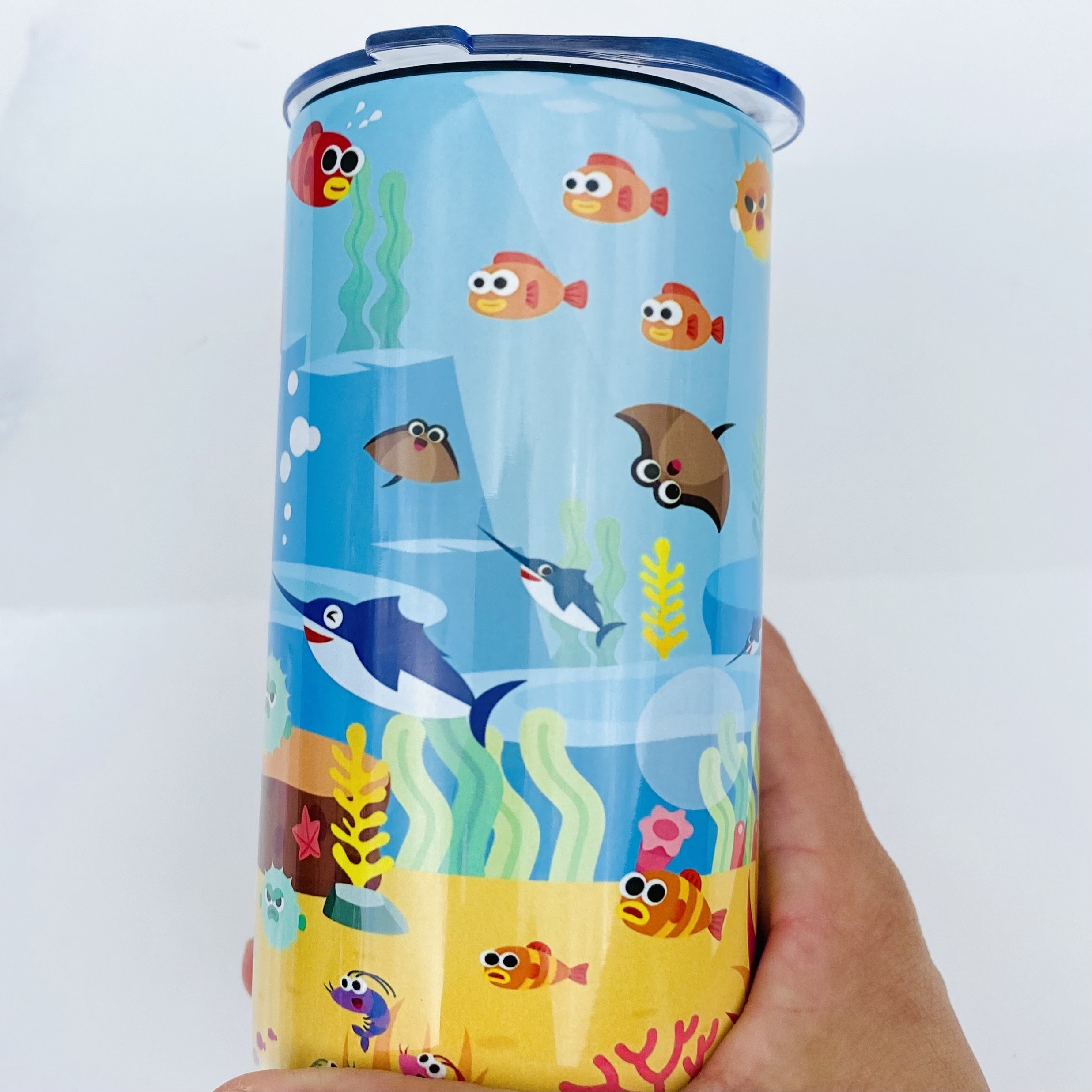 Baby Shark Sippy Cup, Baby Shark Cup, Kids Sippy Cup, Shark Tumbler ...