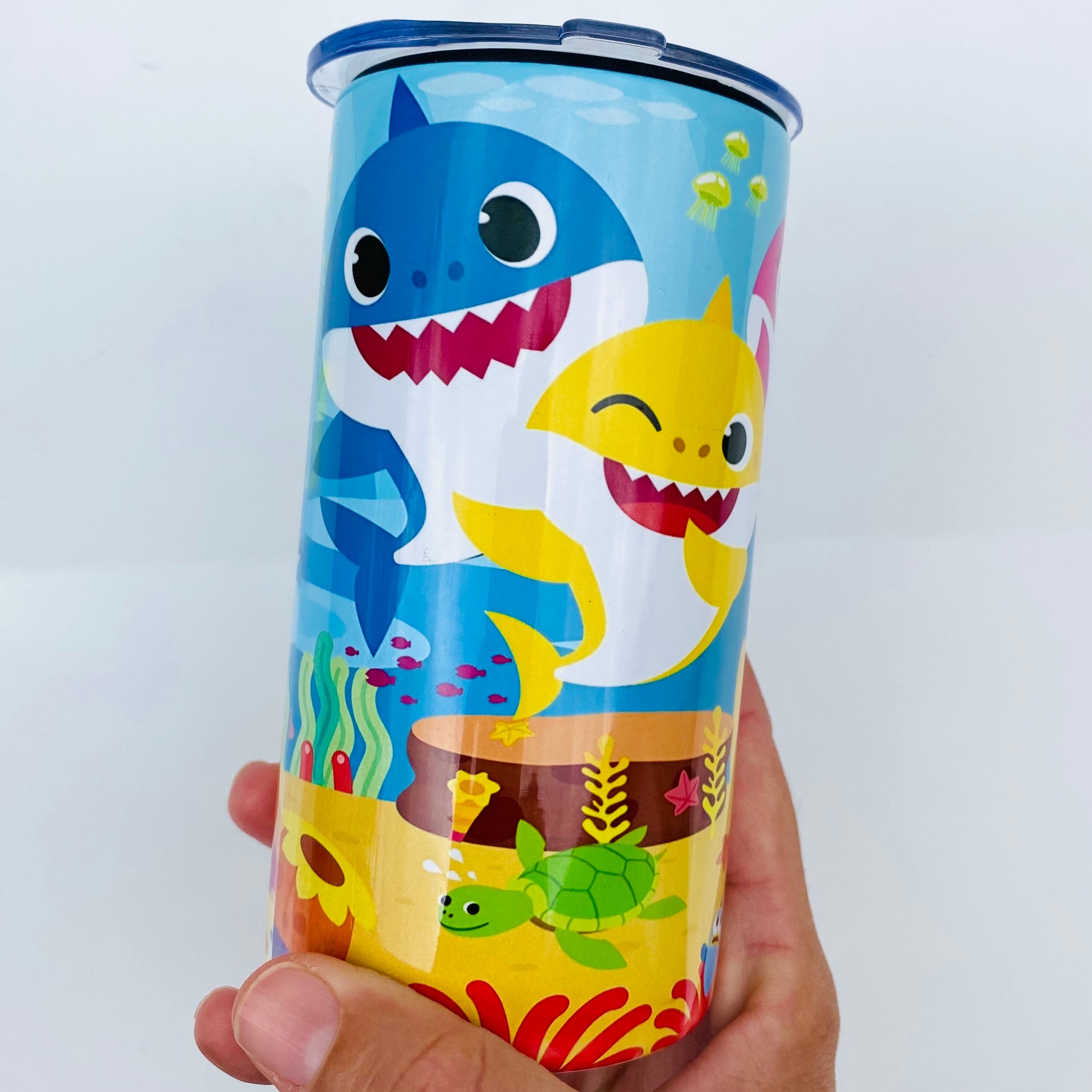 Baby Shark Sippy Cup, Baby Shark Cup, Kids Sippy Cup, Shark Tumbler ...
