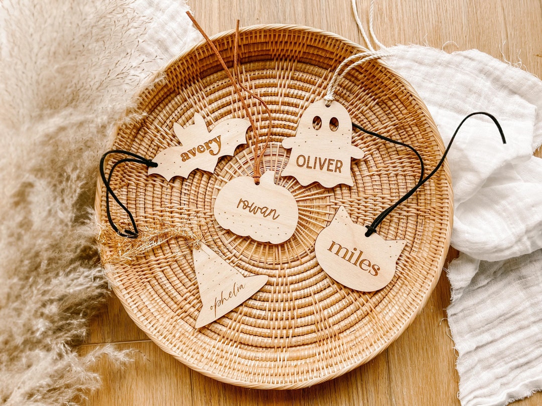 Boo Basket Tags | Personalized Kids Halloween Gift Tags | Boo Baskets ...