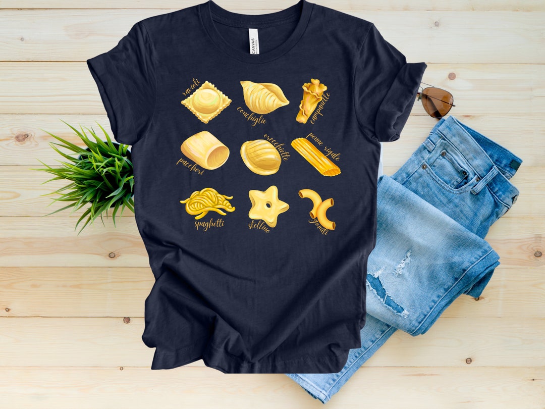 Pasta Shirt, Italian Shirt, Italian Gift, UNISEX Pasta Shirt, Cute ...