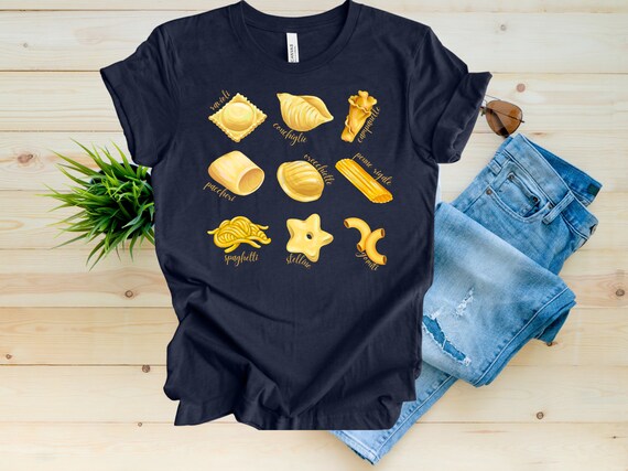 Pasta Shirt Italian Shirt Italian Gift UNISEX Pasta Shirt - Etsy