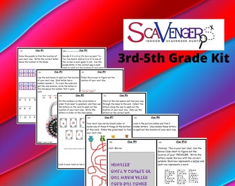 3rd-5th Grade Halloween Scavenger Hunt - Etsy