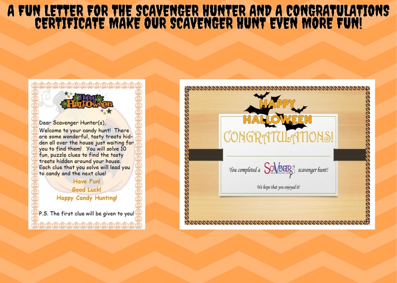 3rd-5th Grade Halloween Scavenger Hunt - Etsy