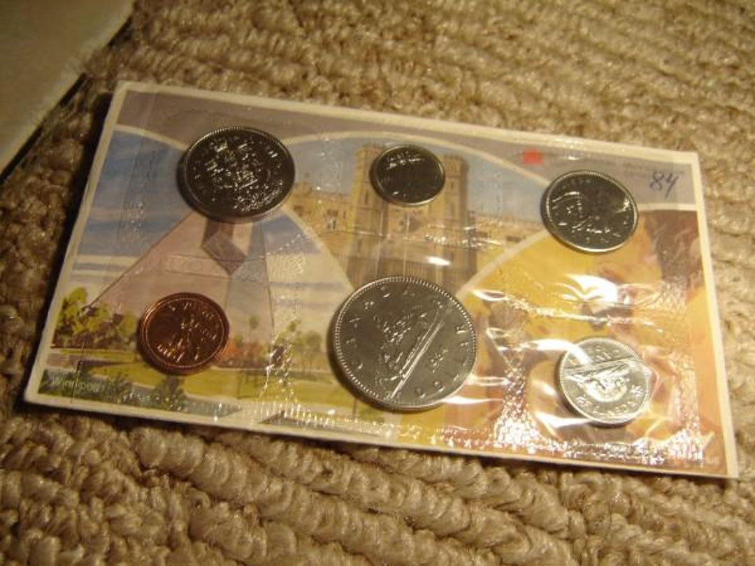 1984 Canada PROOF-LIKE Six Coins PL Set - Etsy