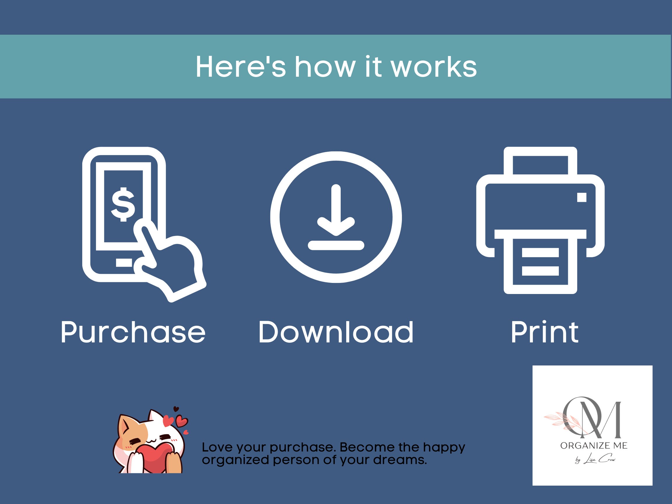 Nautical Printable Planner ADHD Bundle Printable ADHD Planne Adhd ...