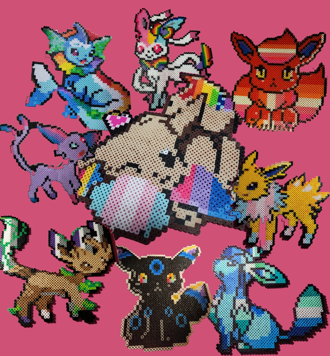 Pokemon Pride Eeveelutions - Etsy