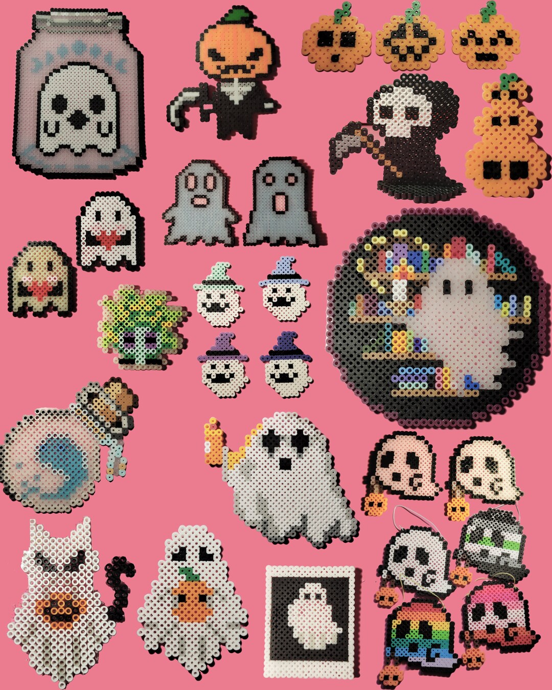 Ghosts and Pumpkins - Etsy