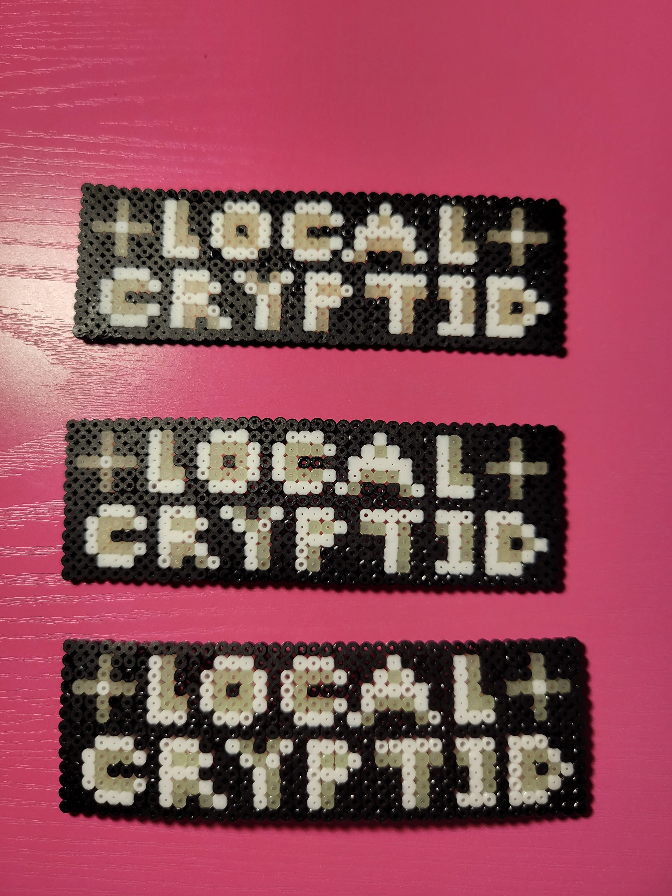 Mini Perler Bead Pins: Customizable Enamel Pin Badges - Etsy