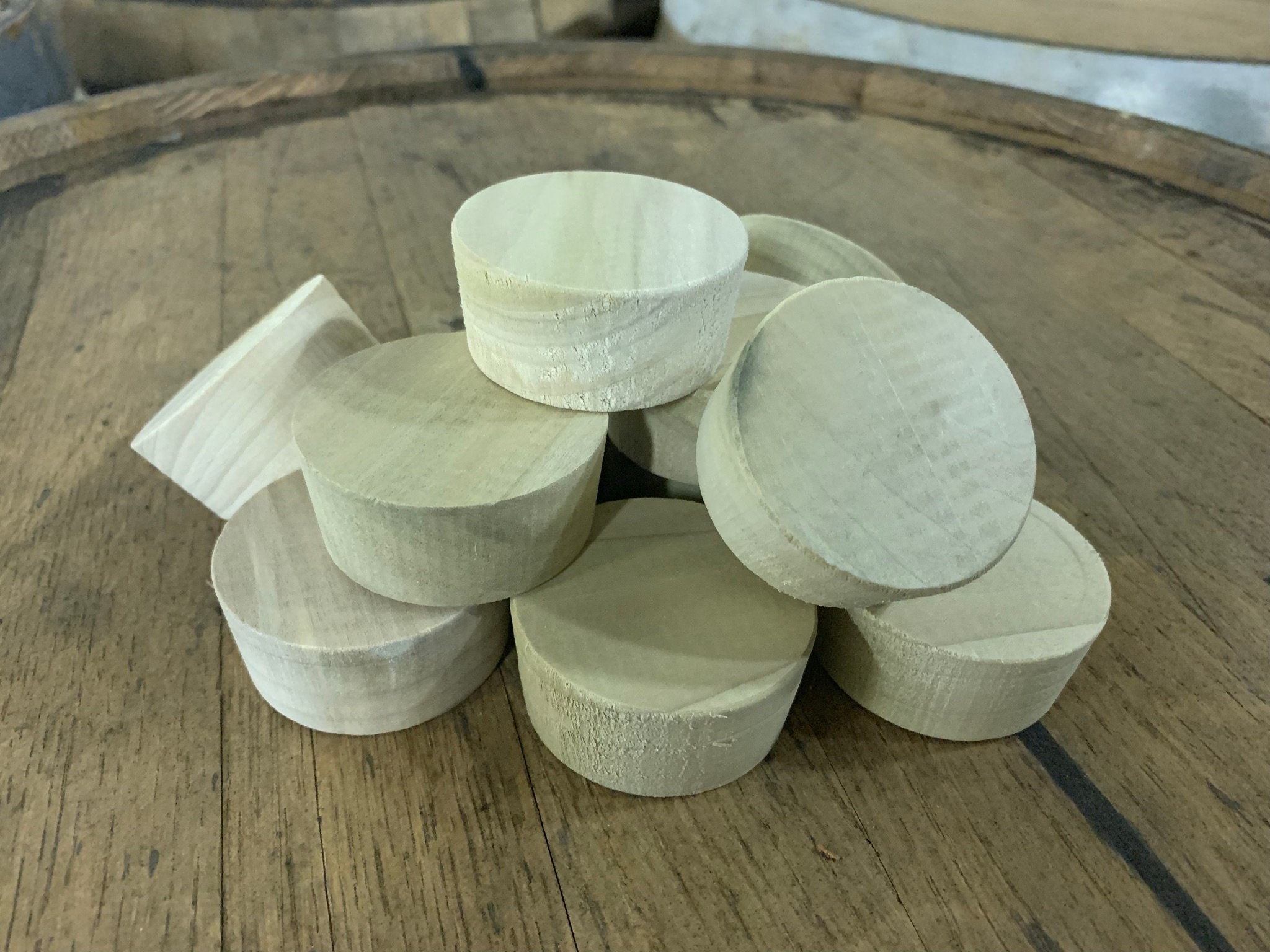2" Barrel Bung - Poplar Wooden Replacement for Bourbon, Whiskey, Wine ...