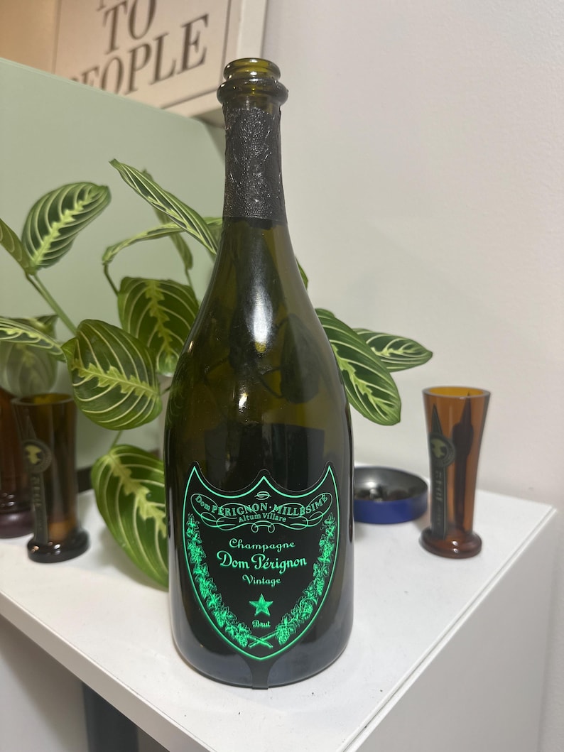 Dom Perignon Empty Bottle - Etsy
