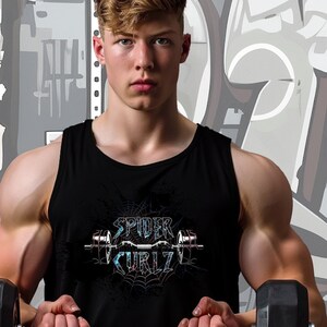 Spider Curlz Workout Gym Fit Weightlifting Crossfit Bodybuilding ...