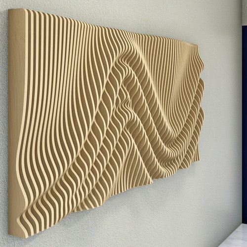 Parametric Interior Wall Art 02 Digital Files CNC - Etsy