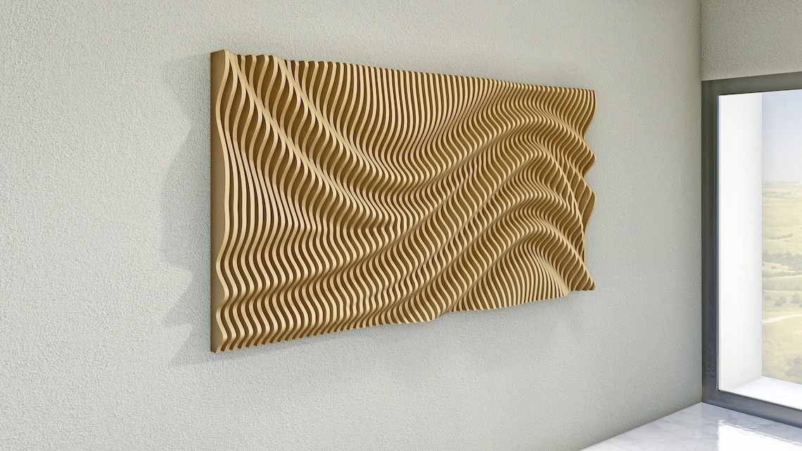 Parametric Interior Wall Art 02 Digital Files CNC - Etsy