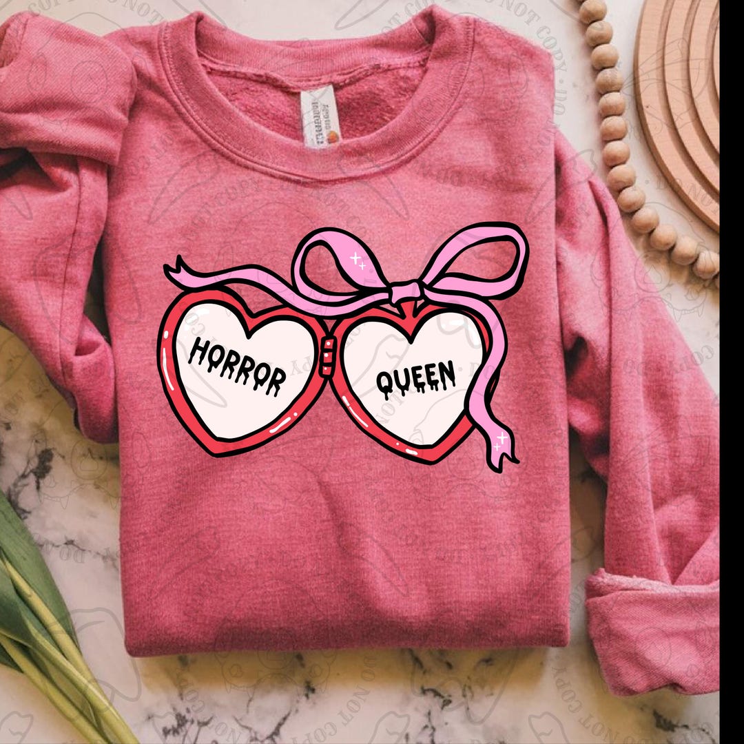 HORROR QUEEN PNG - Locket - Digital Png File for Stickers, T-shirts ...