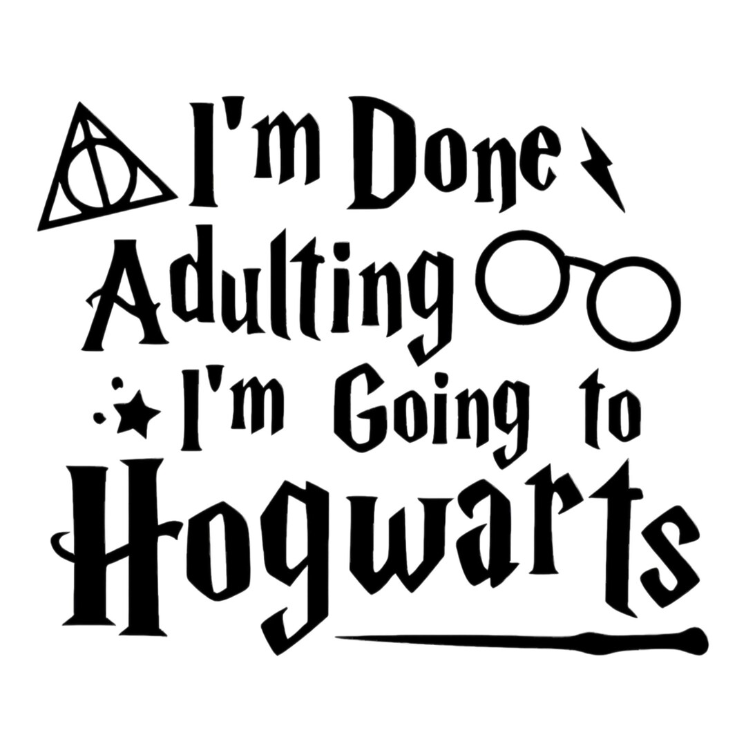 Going to Hogwarts Vinyl Car Decal - Etsy