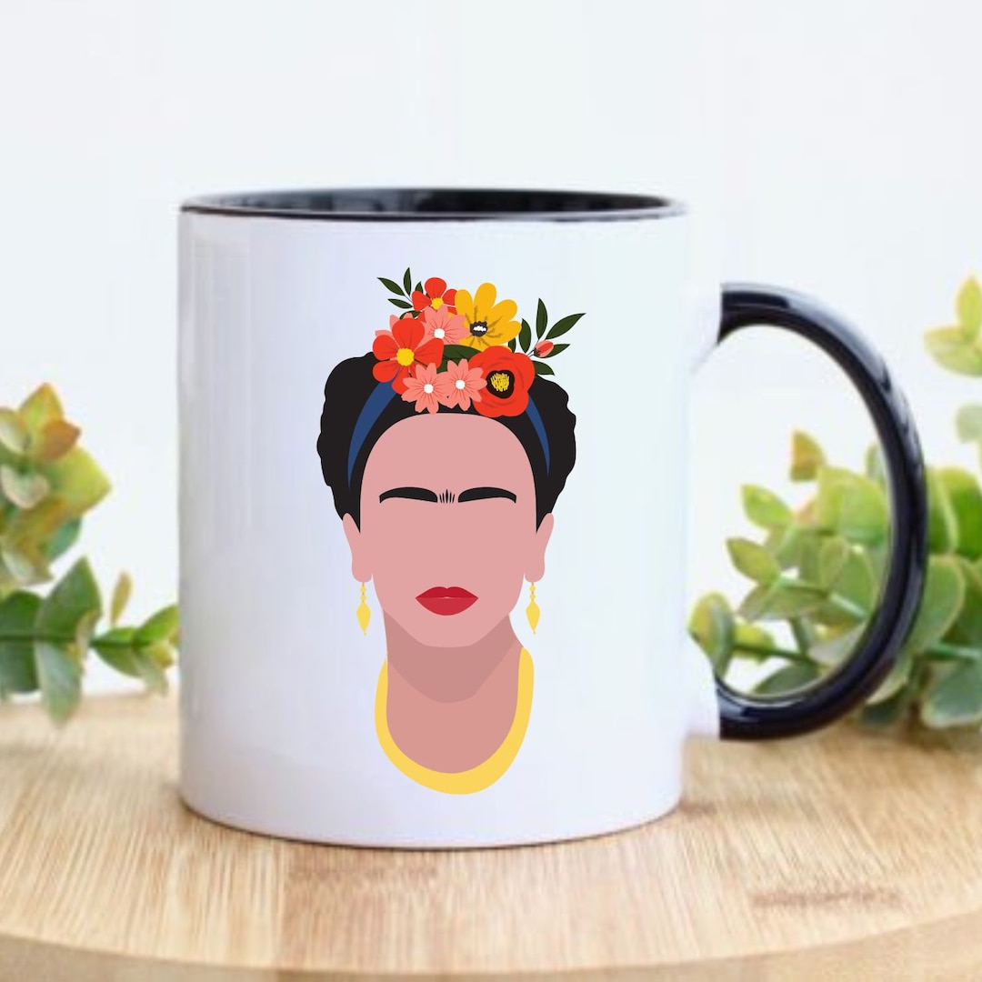 Frida Kahlo Mug, Frida Kahlo Coffee Mug, Mexican Mug, Latin Coffee Mug ...