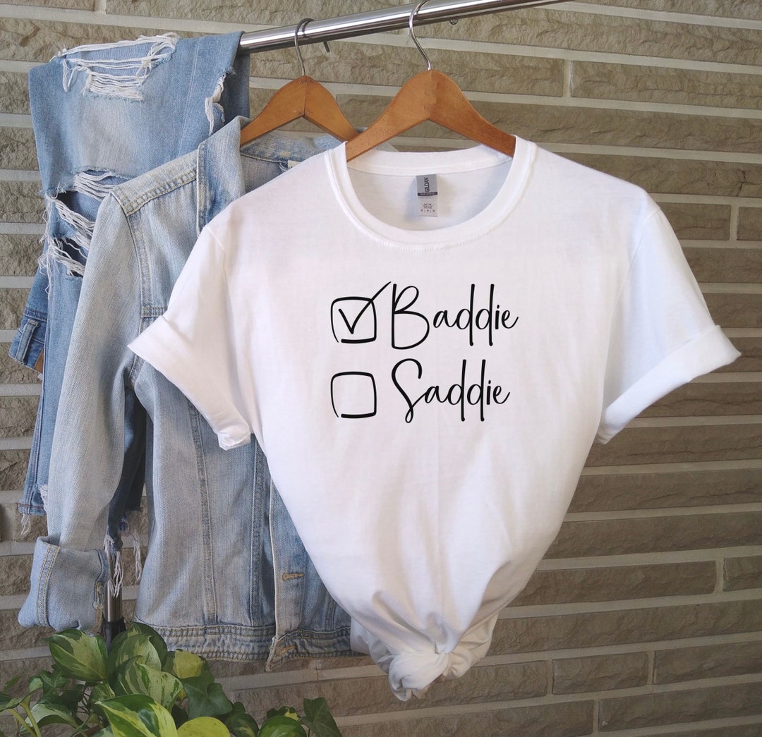 Baddie Shirt, in My Baddie Era Shirt, Saddie Shirt, Sarcastic Shirt ...