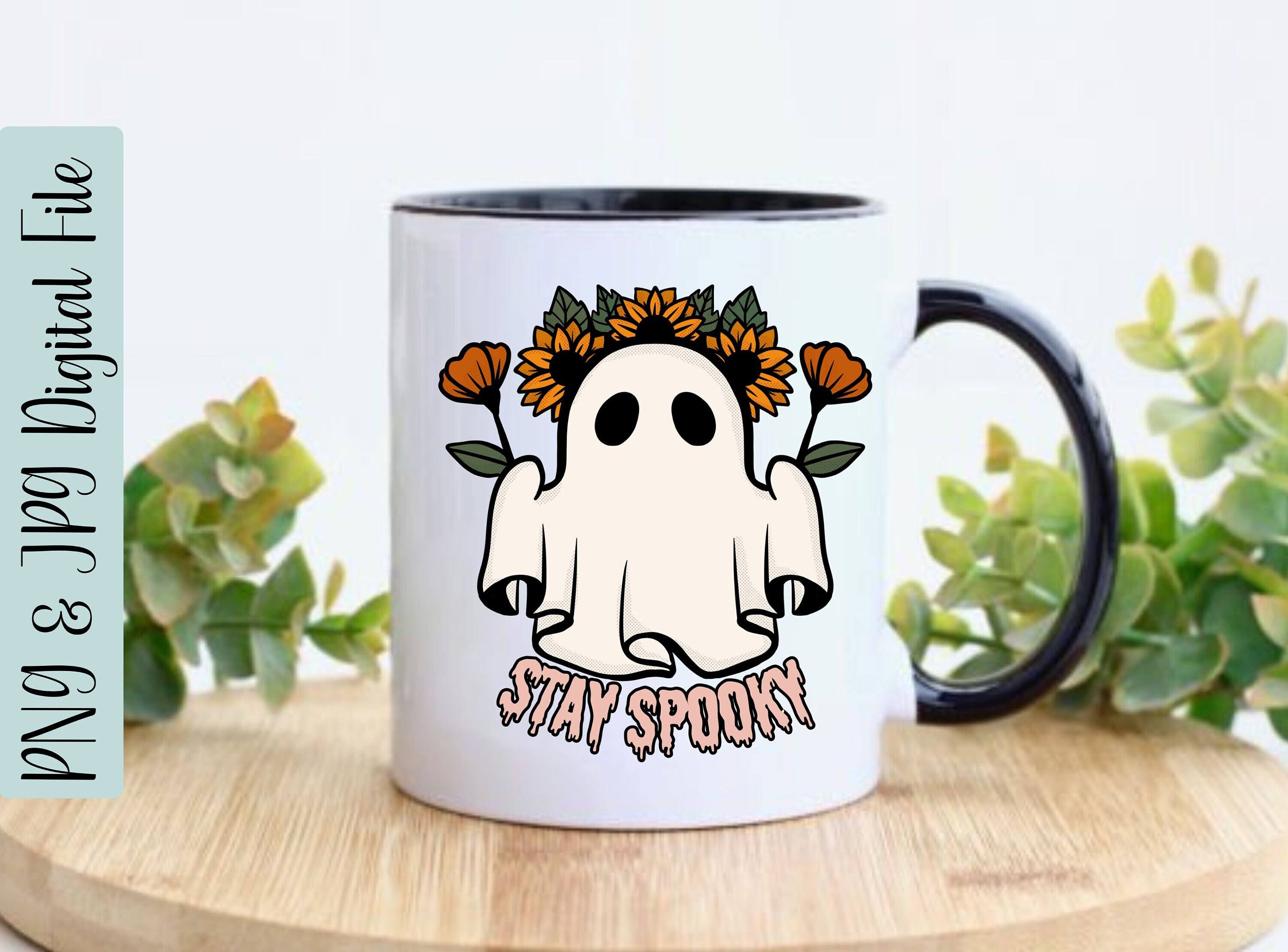Cute Ghost PNG Cute Ghost Stay Spooky Stay Spooky Png - Etsy