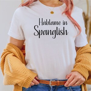 Spanglish PNG, Spanish Png, Latina Png File, Hablame in Spanglish Png ...