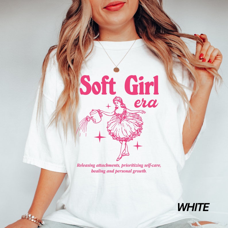 Soft Girl Era Shirt, Coquette Tshirt, Coquette Aesthetic, Ballerina ...